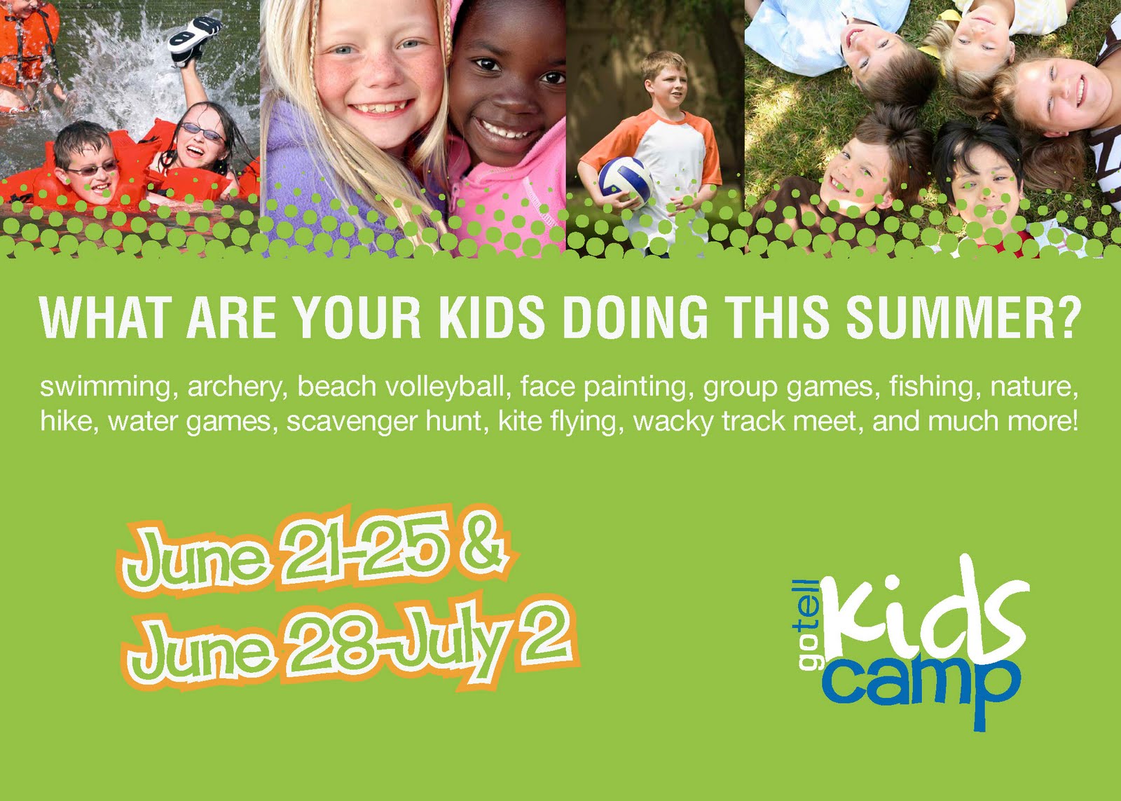 GO TELL: GO TELL Kids Camp