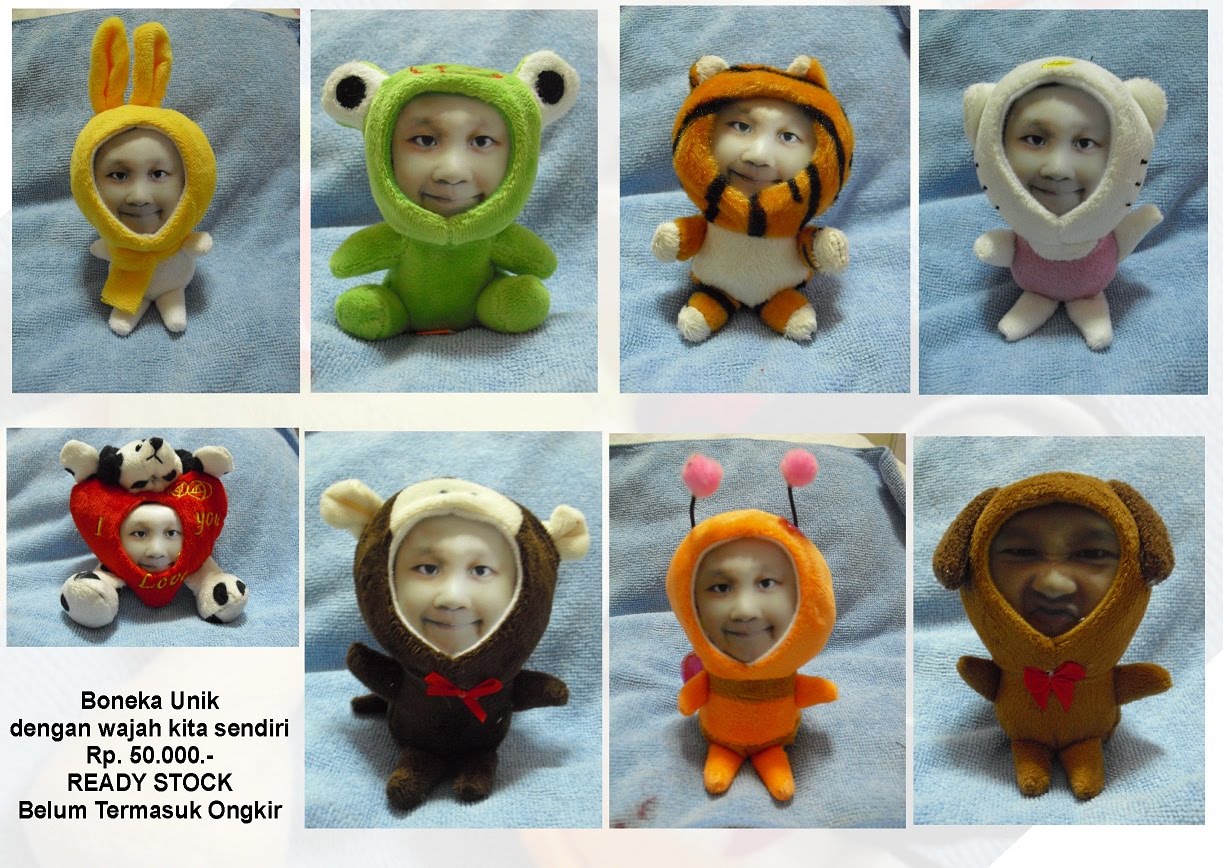 Boneka unik dengan wajahmu sendiri... | Galery Peluang Usaha DIGITAL