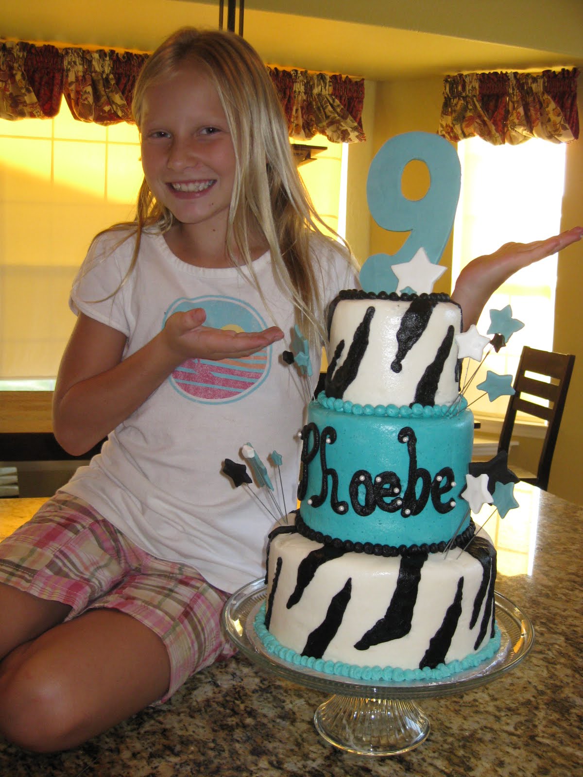 They call me mama: Phoebe's 9th Birthday