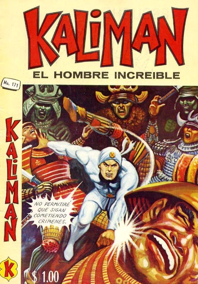 Mexico Comic Aventuras 1: Kaliman (171 al 175) Prom. K - Original