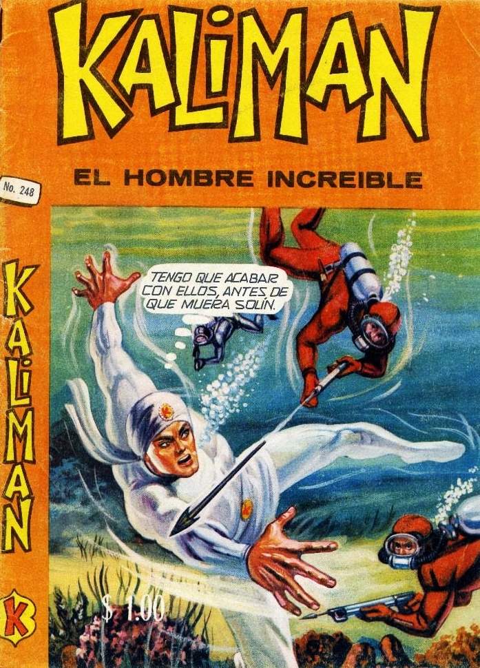 Mexico Comic Aventuras 1: Kaliman (246 al 250) Prom. K - Original