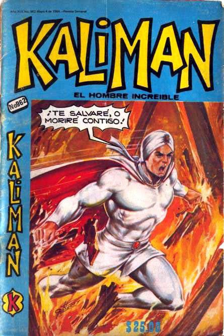 Mexico Comic Aventuras 1: Kaliman (961 al 965) Prom. K - Original