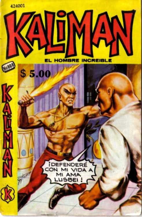 Mexico Comic Aventuras 1: Kaliman (806 al 810) Prom. K - Original