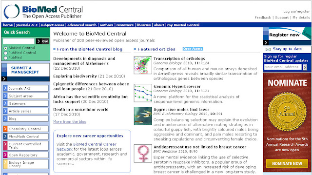 BioMed Central The Open Access Publisher