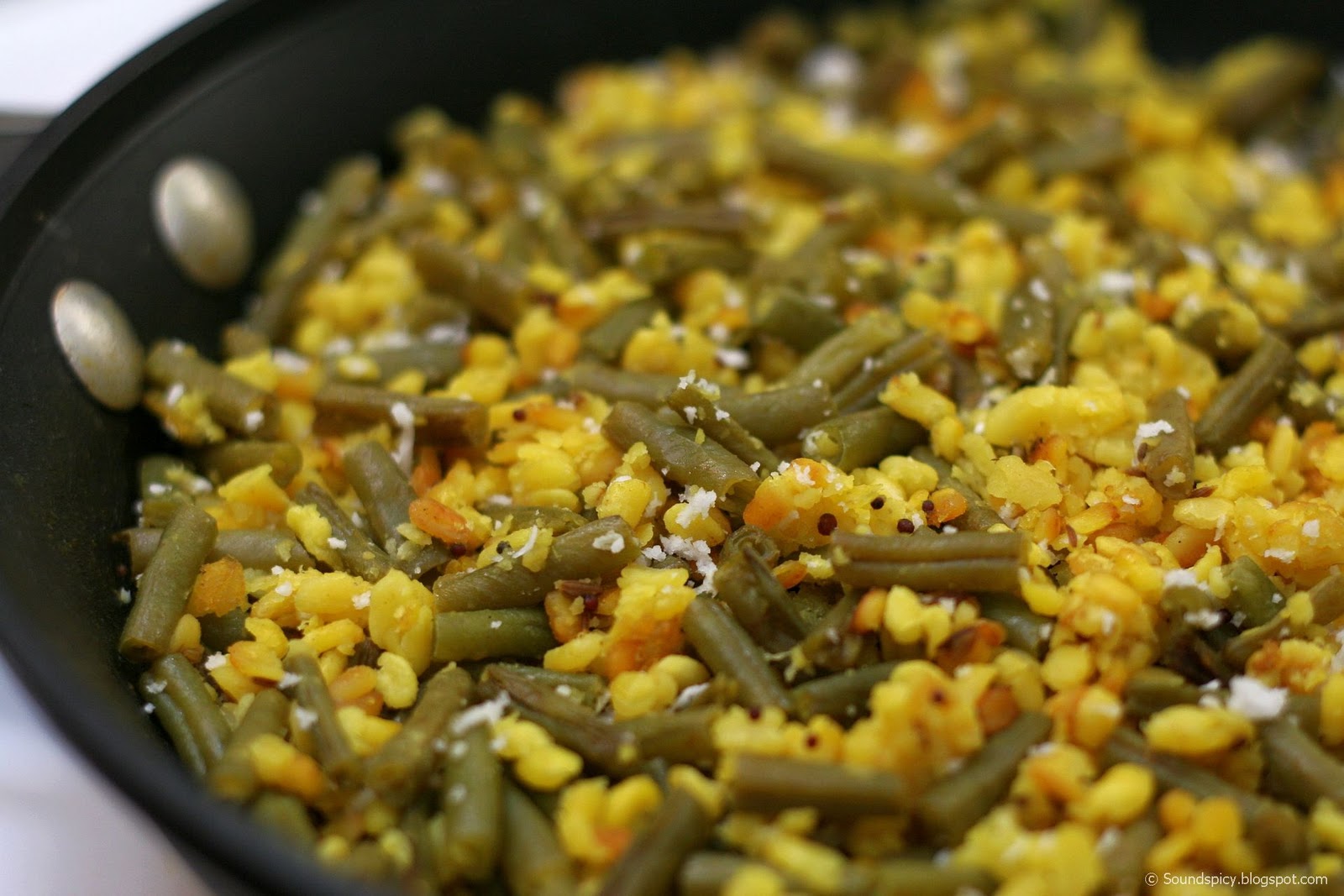 Beans Moong Dhal Usli | Sound'spicy