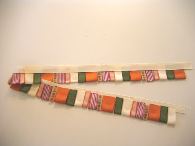 A Feathered Nest: Idea Venture - Ribbon Jean Skirt