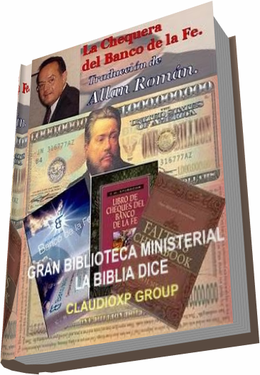 LA BIBLIA DICE: Libro de cheques del banco de la fe