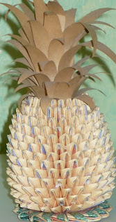 Let's create: Pineapple origami