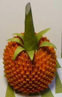 Let's create: Origami Pineapple & Tutorial