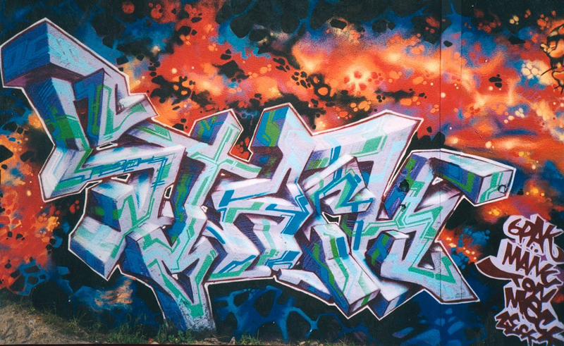 bisisrockeras y el graff: GRAFF 3-D