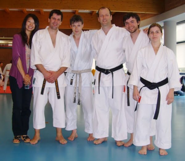 Estágio Karate Shotokan - André Bertel - Itália - KAK - 改善道空手協会