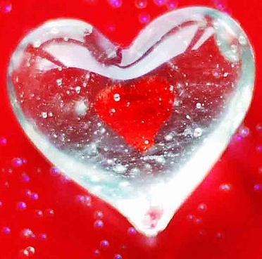 Corazón transparente