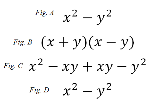 algebra inn: Difference of two squares.