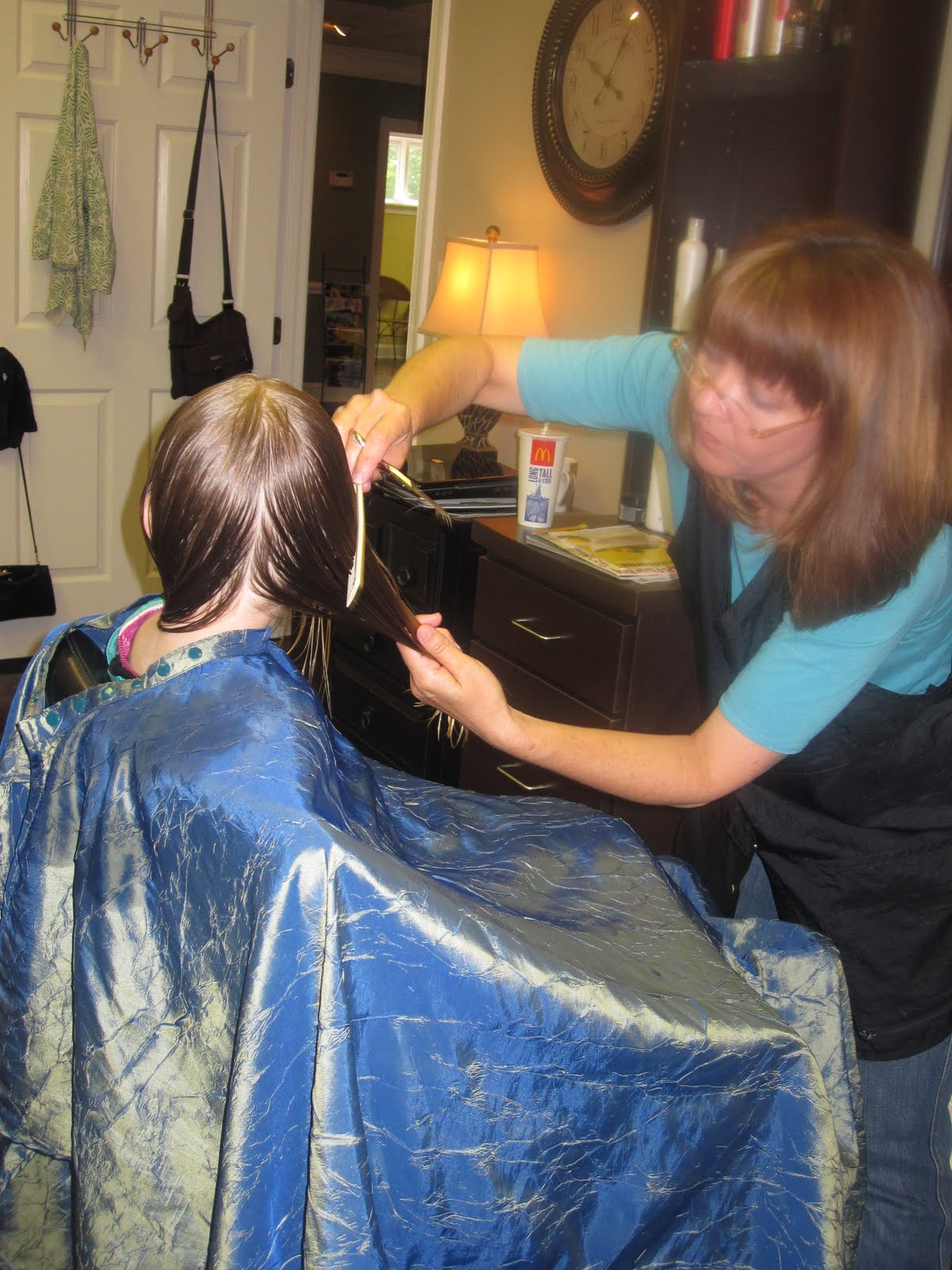 Lilly's Pad: First Haircut!