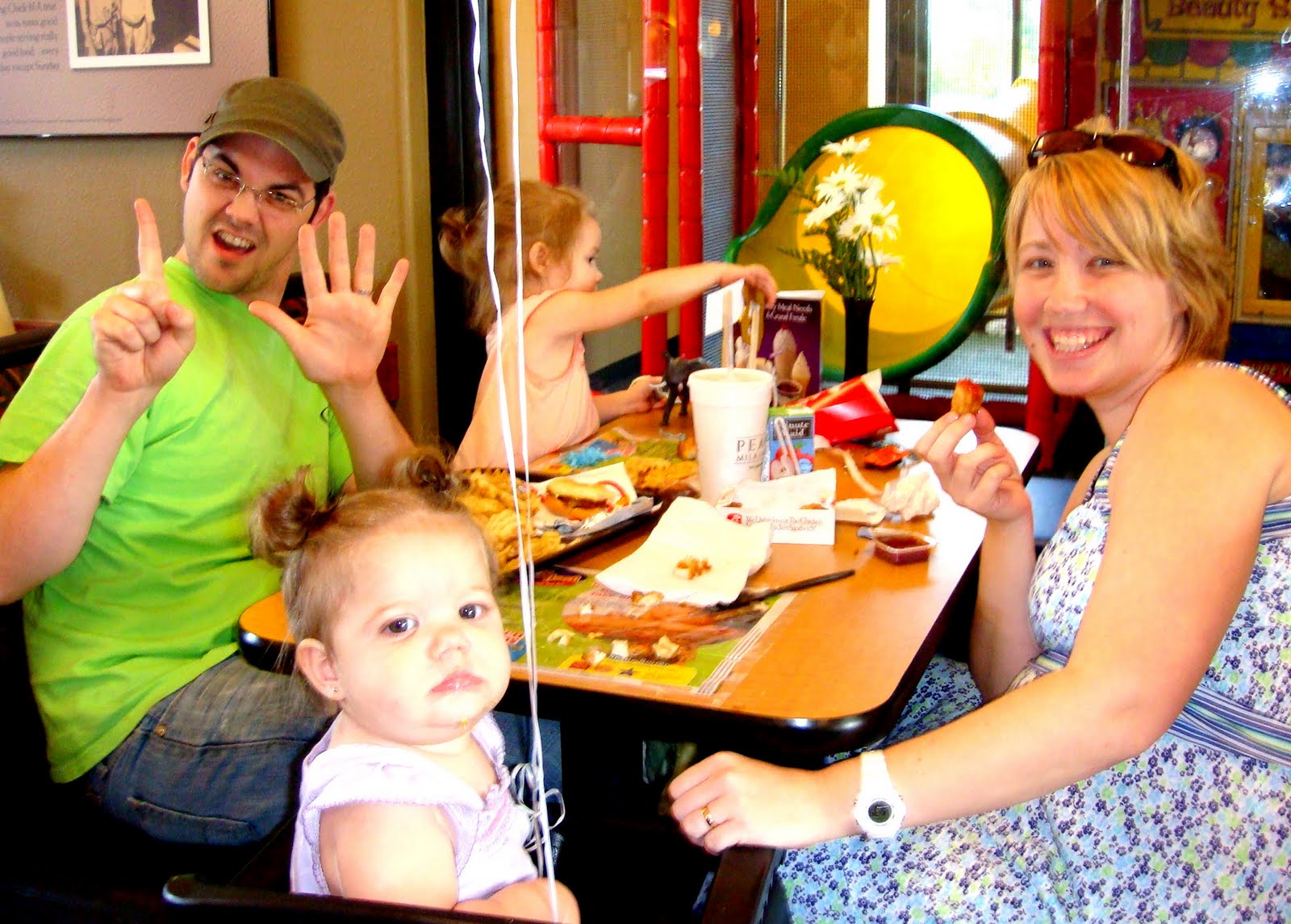 Family Night at Chick-fil-A - The Journey of Parenthood...