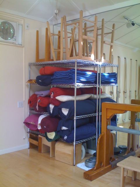 Chrome Wire Shelving For Yoga Studios and Gyms – The Shelving Store