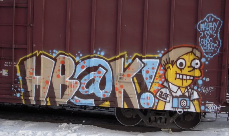 gone tomorrow: Simpsons & Graffiti