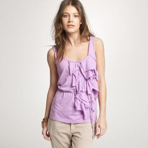 As requested: DIY J.Crew Tissue Flutter Tank tutorial / Create / Enjoy