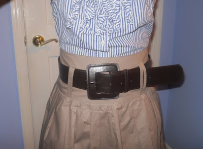 Sewing Circle: A belt that's too long / Create / Enjoy