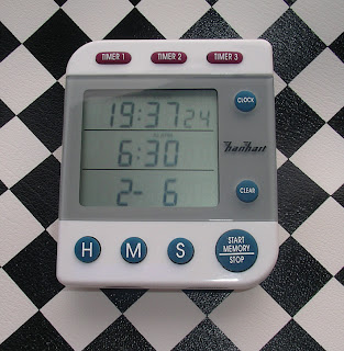 Alfa Bertone GT junior: Hanhart Digital Triple Timer