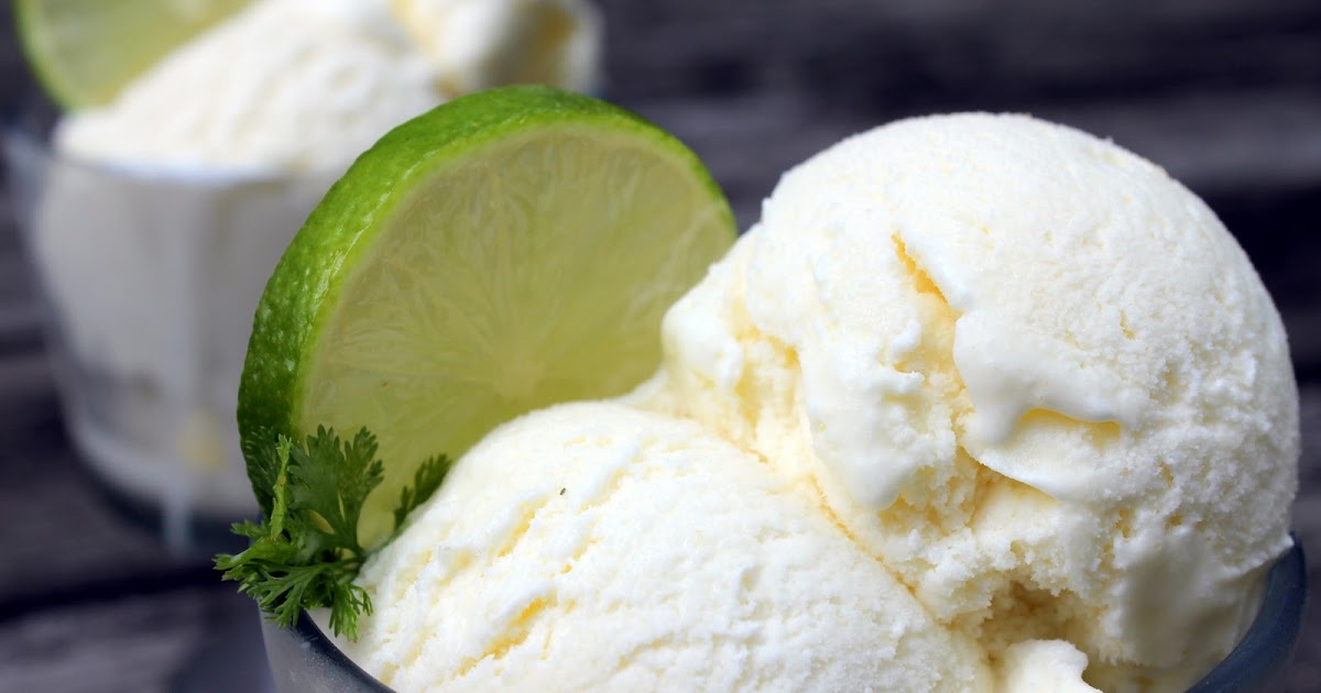 Cherry Tea Cakes: Cilantro Lime Ice Cream