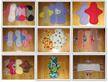 Anything handmade....: Cloth Pad - No time to sew, where to buy?