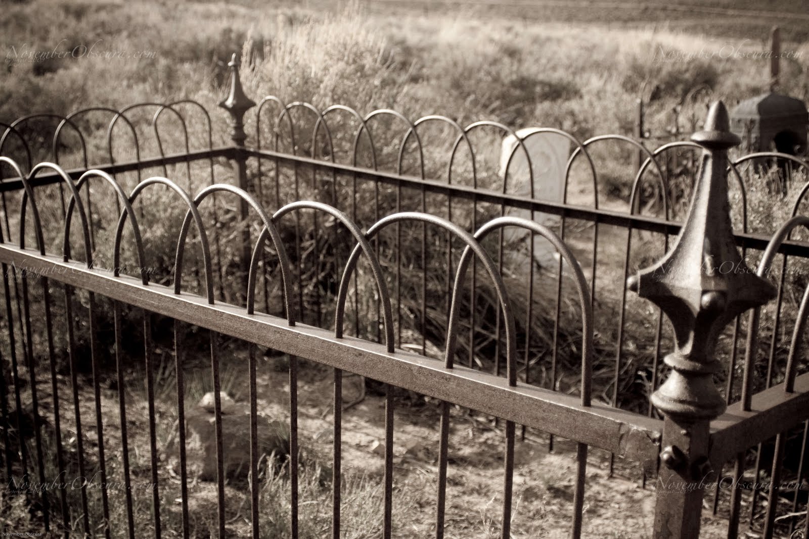 November Obscura: Miners Union Cemetery- Bodie