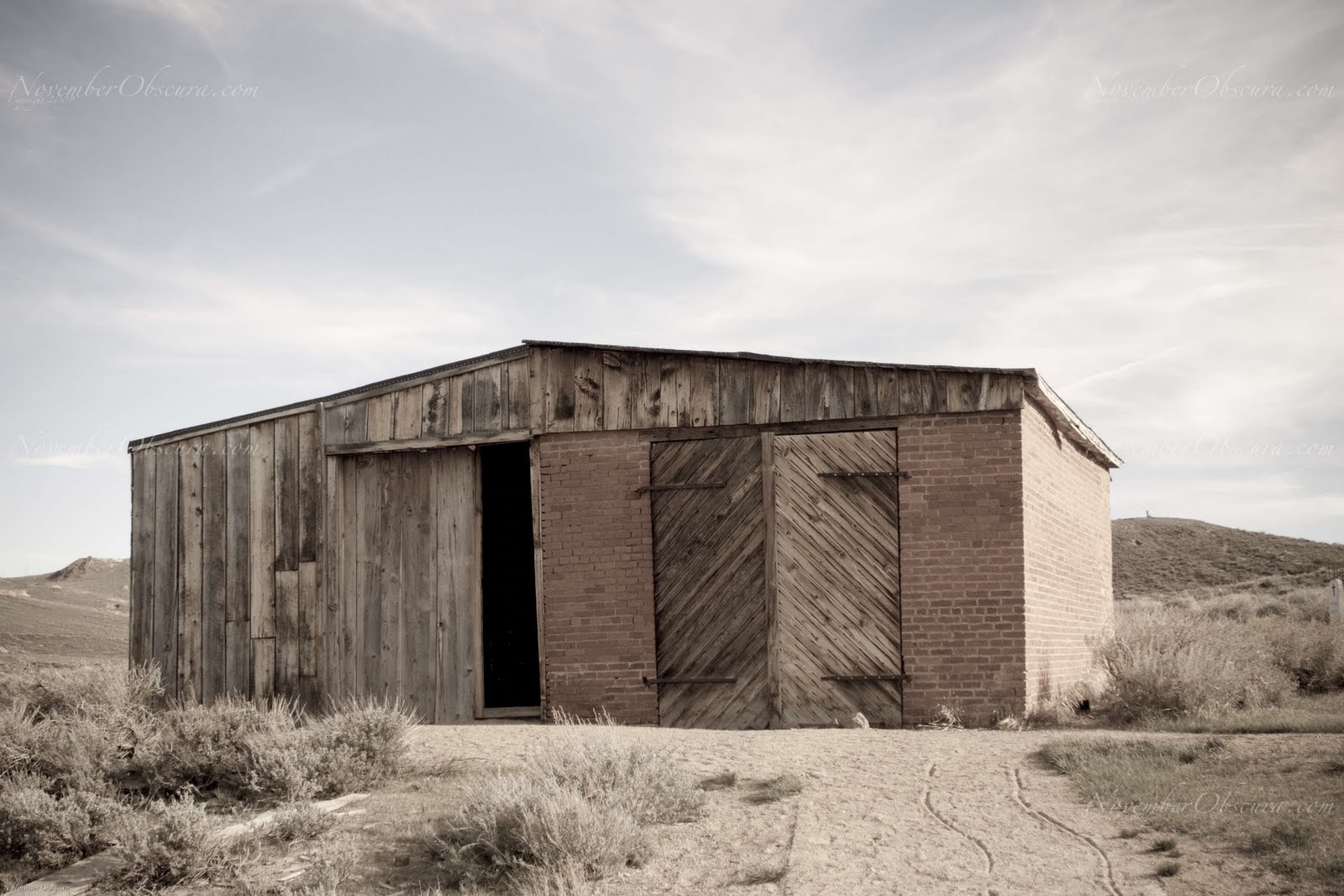 November Obscura: Miners Union Cemetery- Bodie