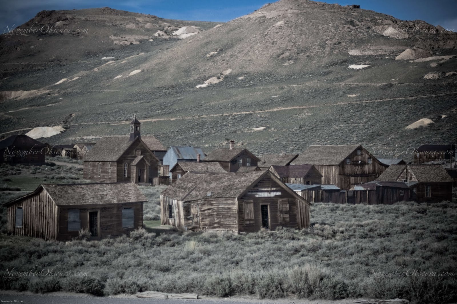 November Obscura: Miners Union Cemetery- Bodie