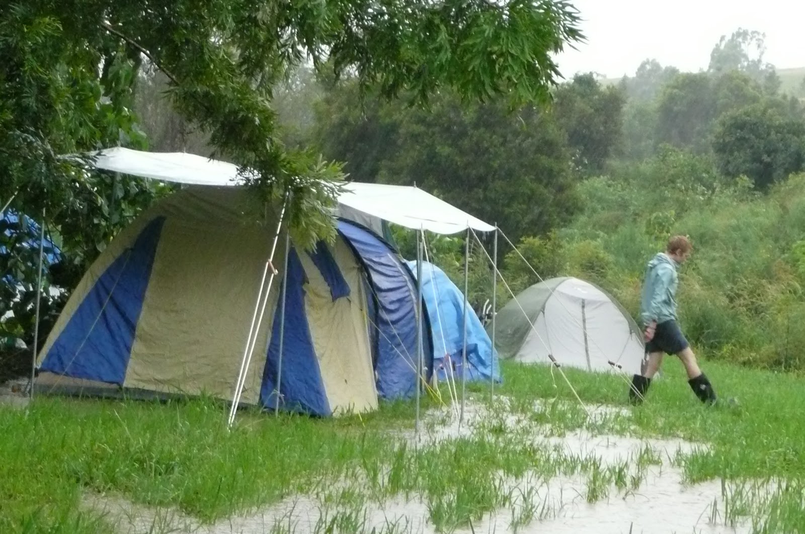 As Ali sees it: Camping in the mud