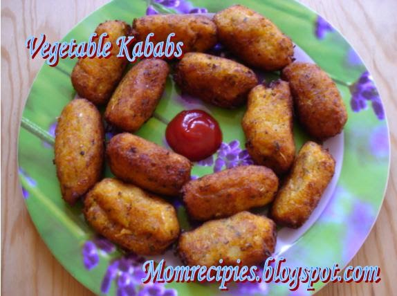 Mom's Recipies: Vegetable Kababs / Kababs