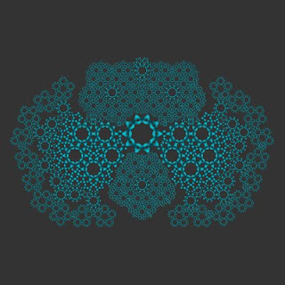 Joe Bartholomew: Girih tiling based on a decagonal fractal