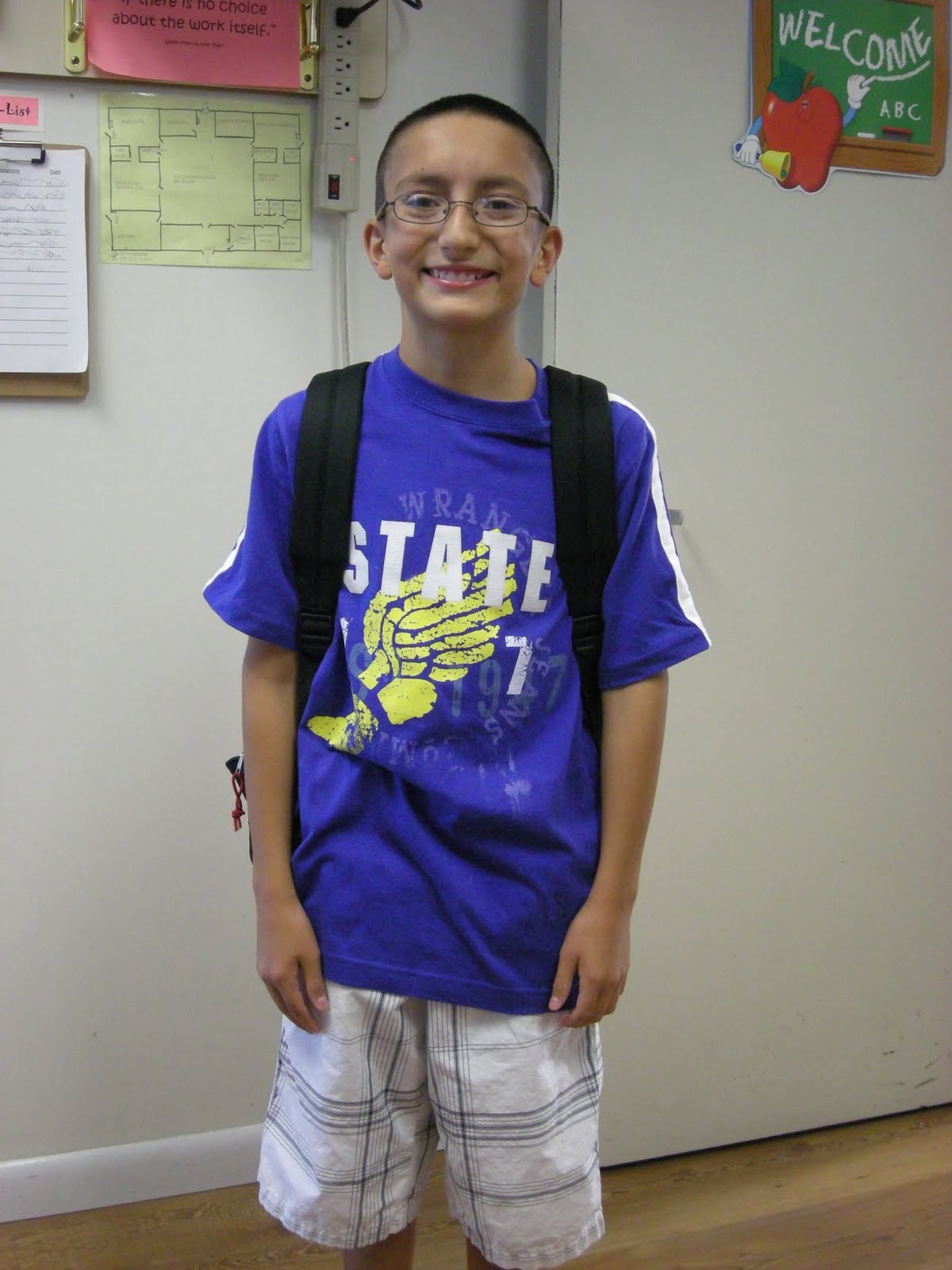 The B's Bulletin: First Day of School