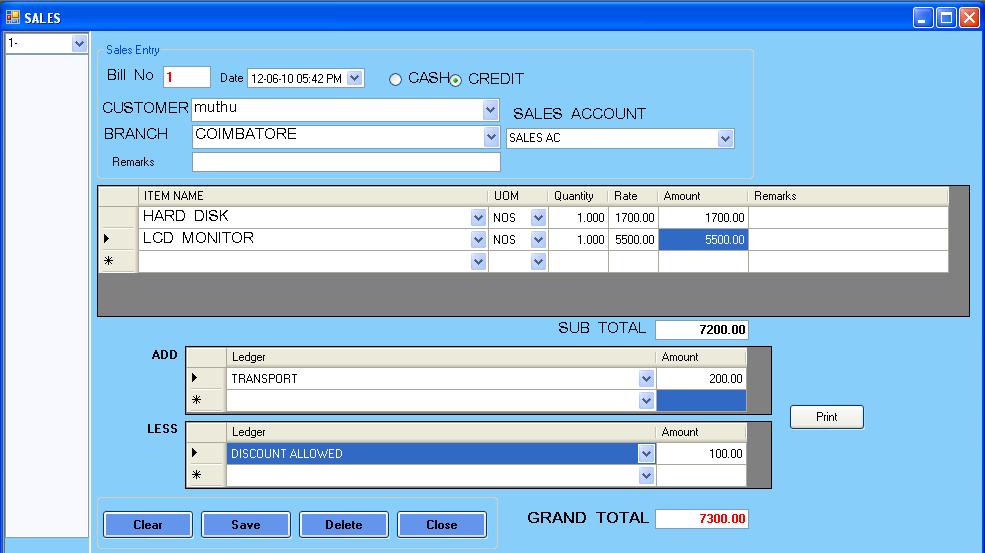 Visual Basic Net Vb 60 Sample Source Code Tutorial Billing Software In Vb Net C Net