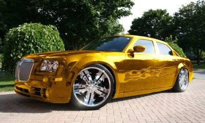 Supercars News: Extreme Gold Cars Made of Real Gold