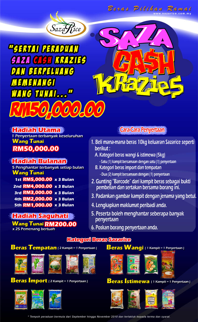 SARAPAN 1 MALAYSIA: Sponsors.... sponsors.... sponsors.... Thank you