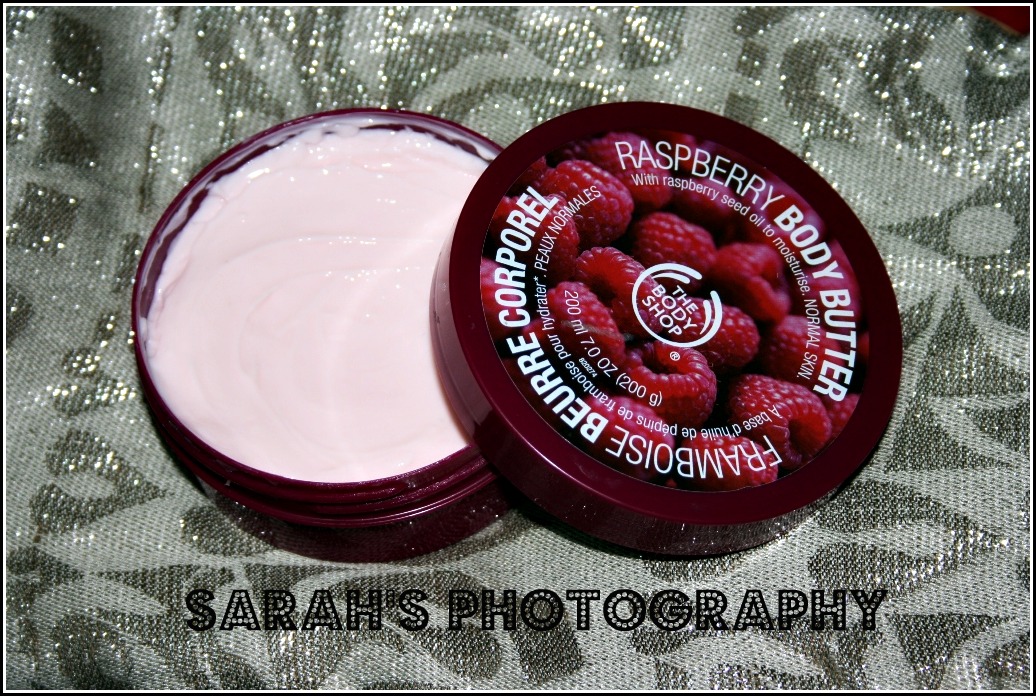 Sarah Confesses: Its Organic, Its Bodyshop - Raspberry Body Butter and ...