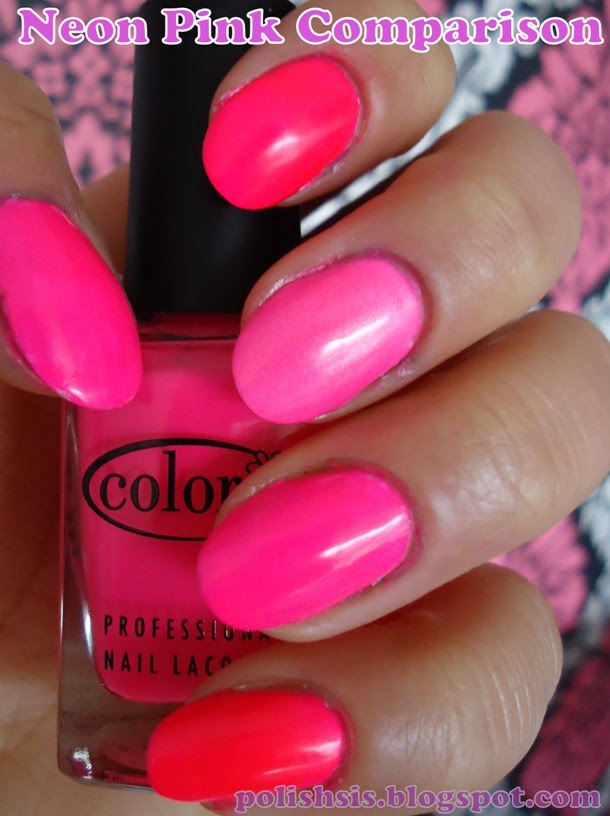 Comparison: Pink Neon | PolishSis
