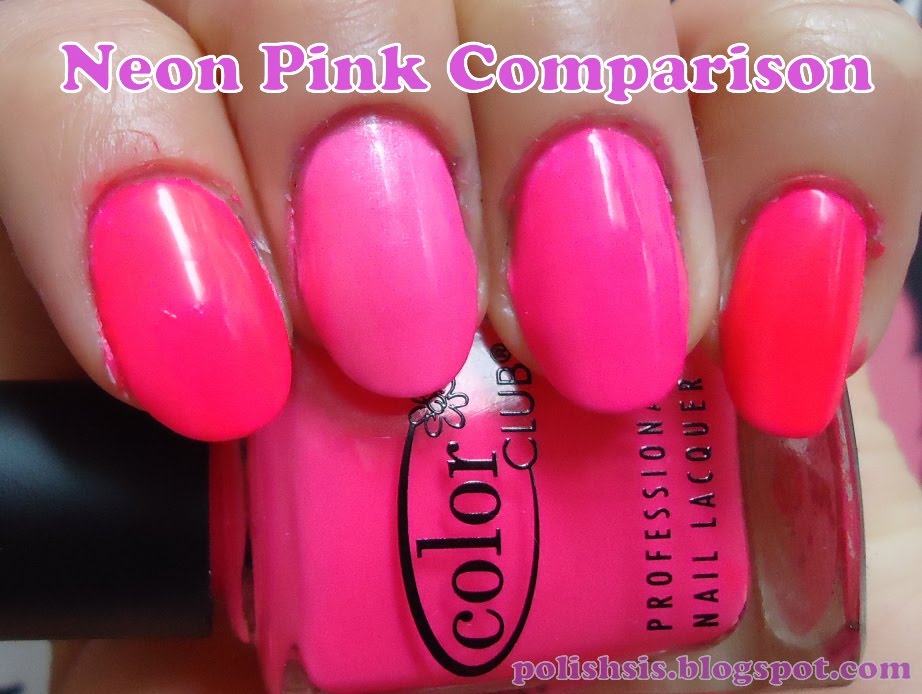 Comparison: Pink Neon | PolishSis