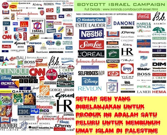 Mataku2: BOIKOT PRODUK-PRODUK ISRAEL