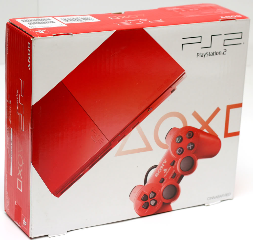 Jual Sony Ps2 Cinnabar Red (Terpakai) | (Kedai Shopping Online)