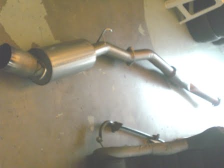 performance part: ARC titanium exhaust for EVO 7,8,9