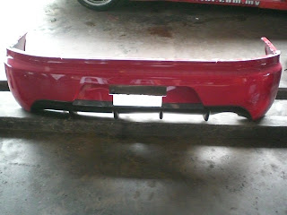 performance part: mitsubishi EVO 9 rear bumper for sale