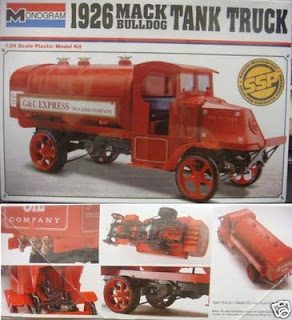 I'm Liking Trucks: 1926 MACK AC BULLDOGS --- MONOGRAM MODELS