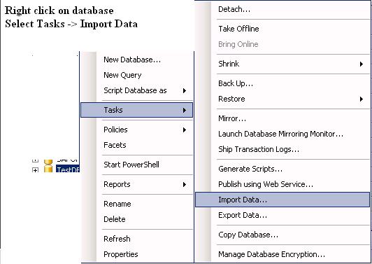 DotNet technical blog: Import Microsoft Access 2007 Database Tables ... DotNet technical blog: Import Microsoft Access 2007 Database Tables ...