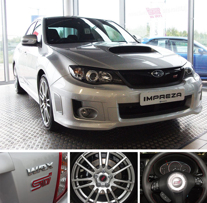 Derek Slack Motors: New Subaru WRX STi 4-Door Saloon Middlesbrough