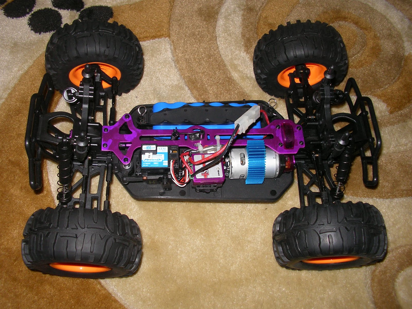 world of helicopter: HUAN QI RTR 4WD RC TRUCK 1 : 10