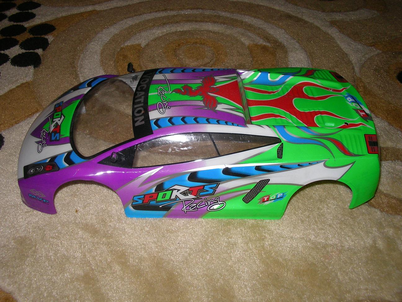 world of helicopter: Lamborghini Rc Car Body Shell Green 1 – 10