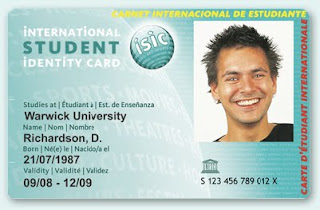 Travel notes written by Cherry Lee: ISIC -International Student ...