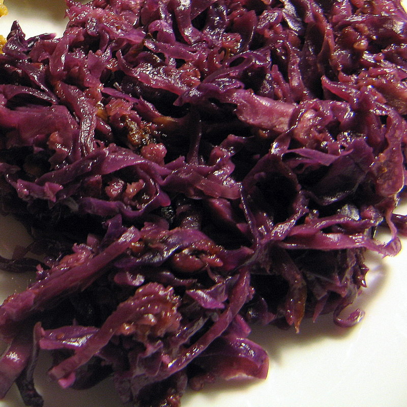 Tentativas y Variaciones: Repollo Morado Glaseado